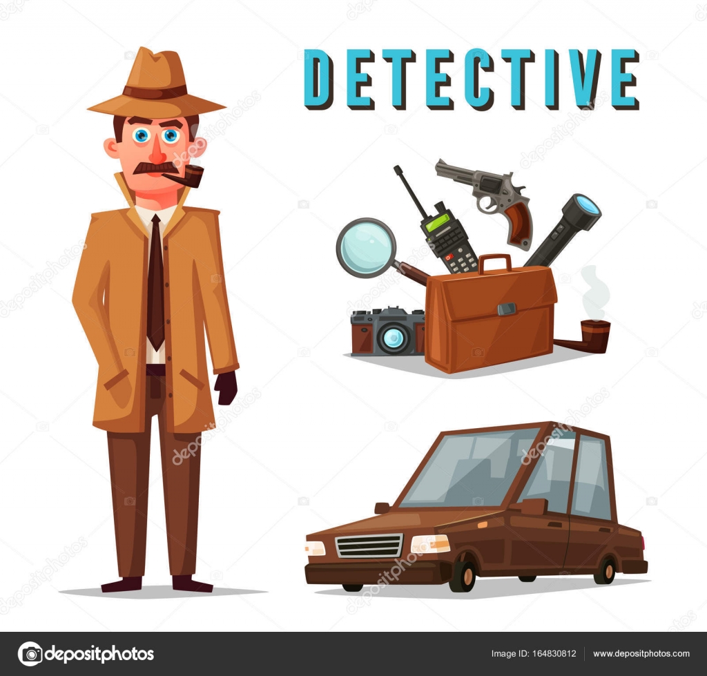 Detective Cartoon Funny