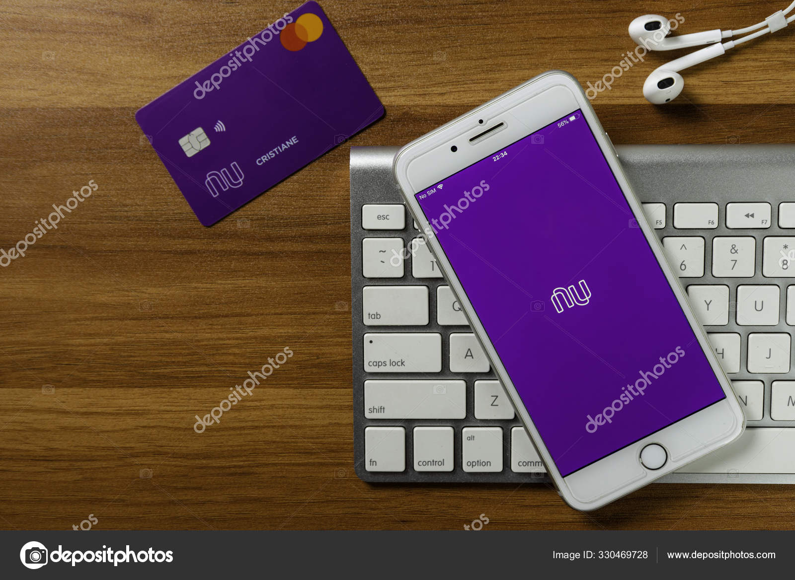 January 2020 Brazil Nubank Logo Screen Mobile Device Pioneer Brazilian ...