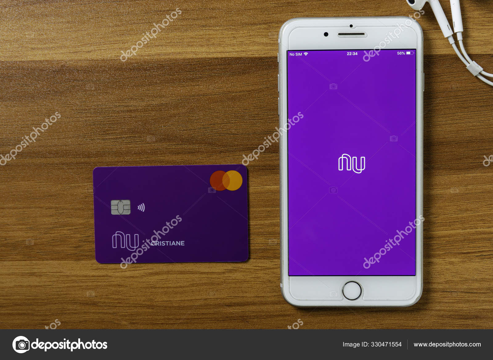 January 2020 Brazil Nubank Logo Screen Mobile Device Pioneer Brazilian ...