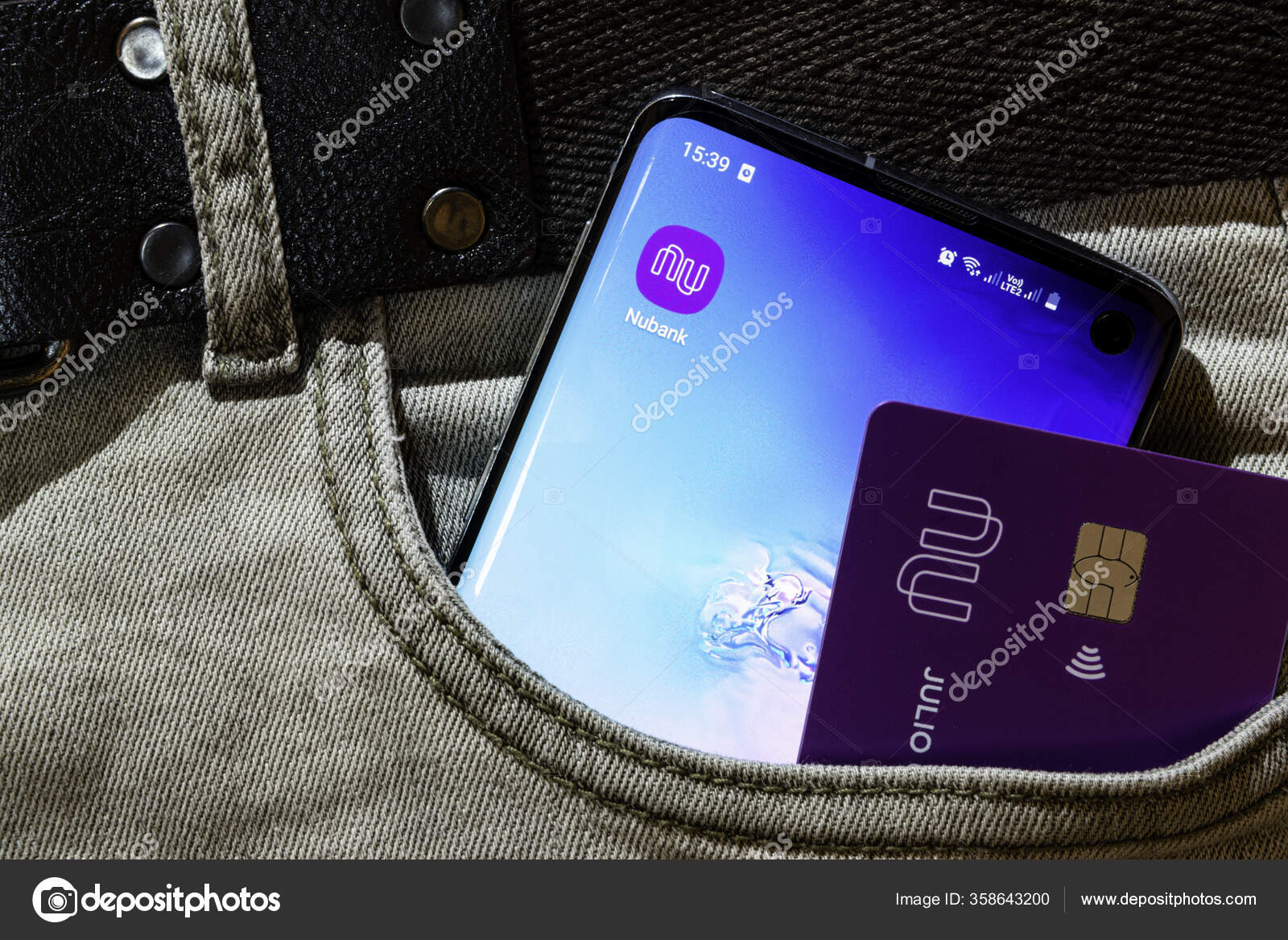 Sao Paulo Brazil March 2020 Nubank Logo Screen Mobile Device — Stock ...