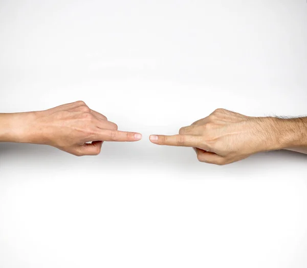 Pointing fingers at each other Stock Photos, Royalty Free Pointing ...