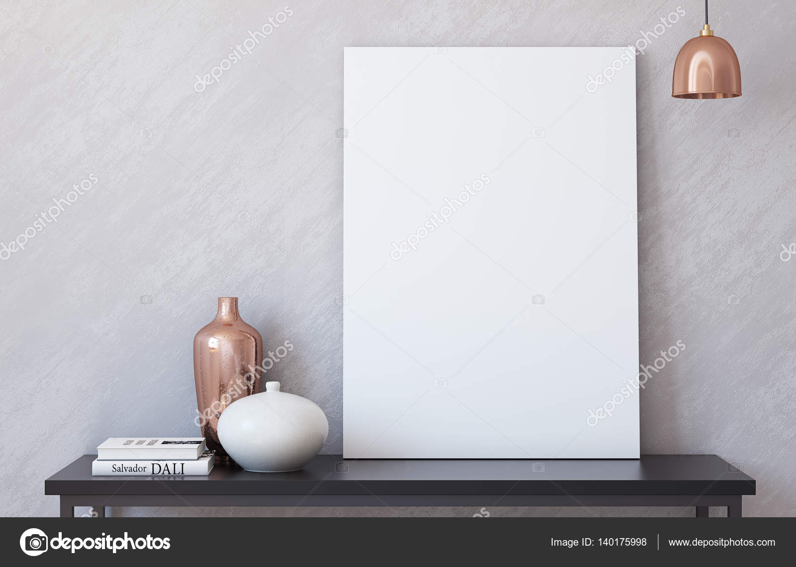 Canvas mockup. 3d render. — Stock Photo © poligonchik #140175998