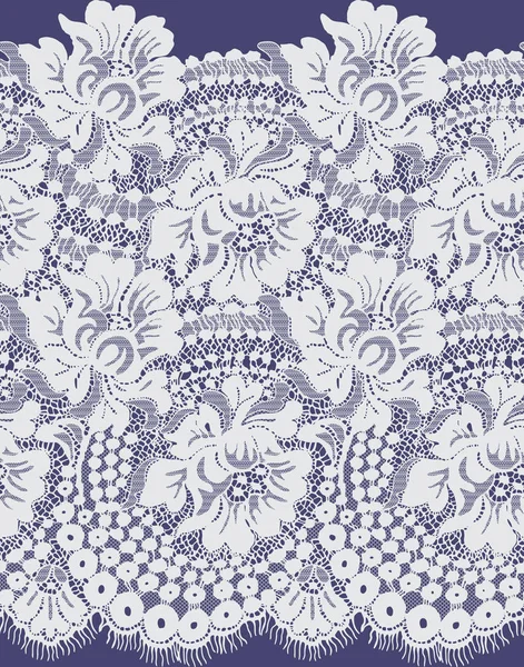 Seamless Vector Blue Lace Pattern — Stock Vector © maryswell #154648756