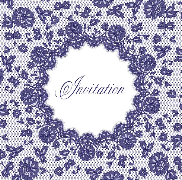 Blauwe uitnodiging Vector Art Stock Images | Depositphotos