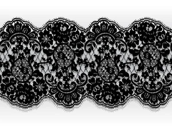 Seamless Vector Black Lace Pattern Stock Vector Image by ©maryswell ...