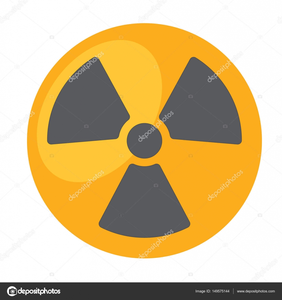 Radioaktivního odpadu logo. Stock Vector od © filkusto 149575144