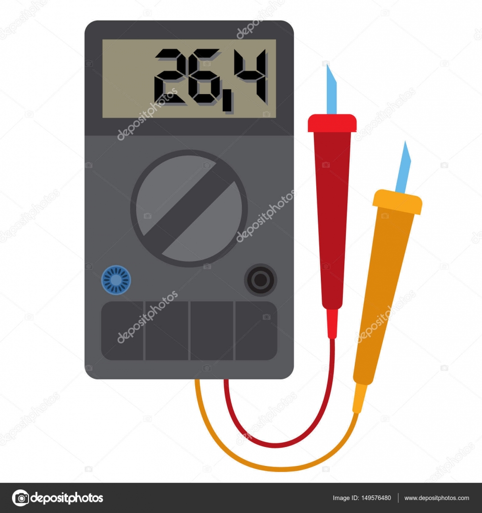 Digital multimeter icon. Stock Vector Image by ©filkusto #149576480