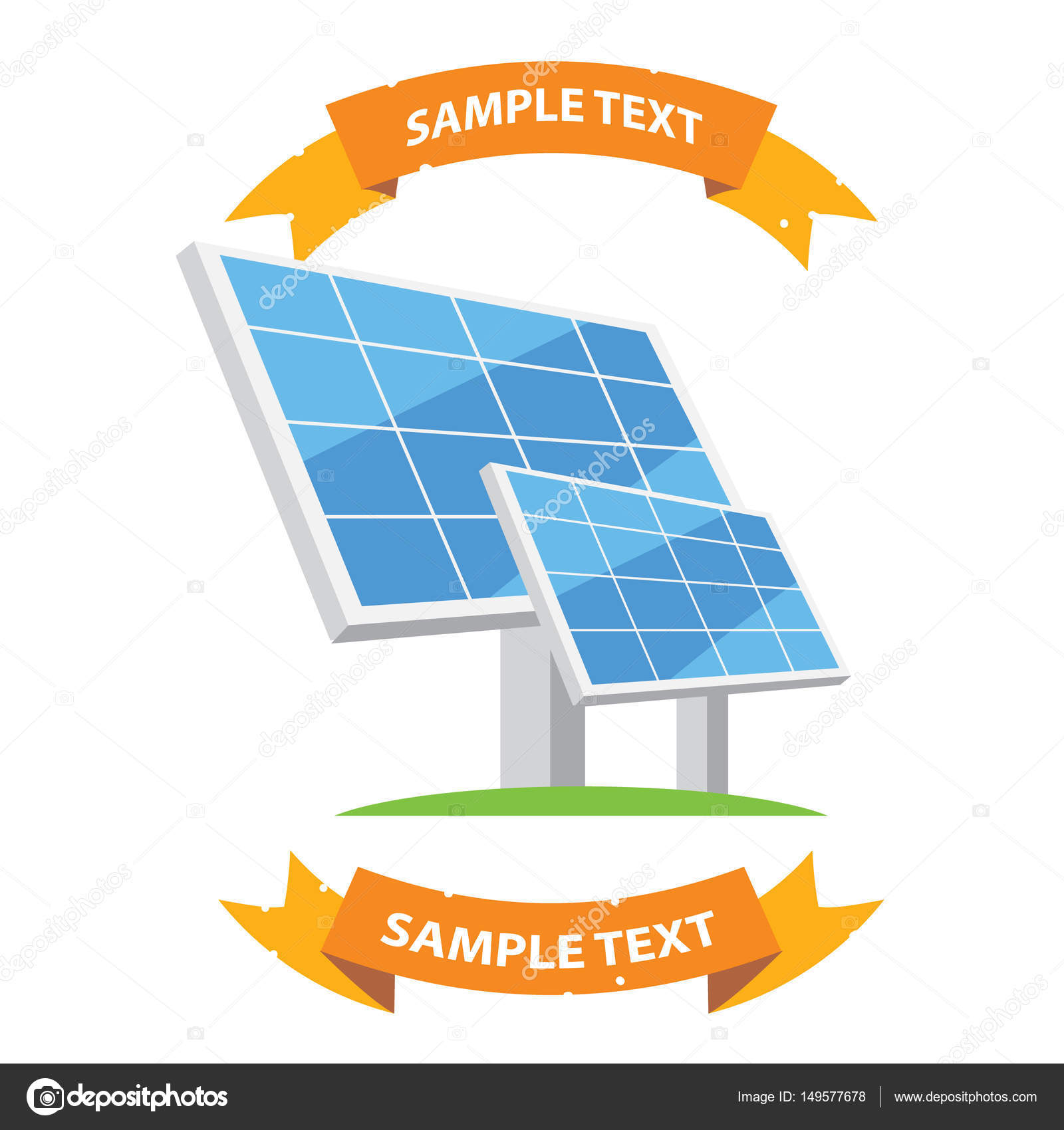 Solar panel icon. Modern technologies. Stock Vector by ©filkusto 149577678
