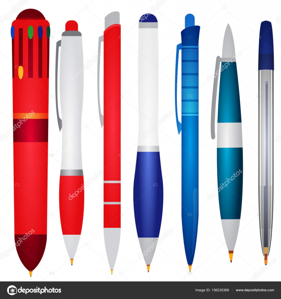 Plusieurs types de stylos Vecteur par ©filkusto 156235368