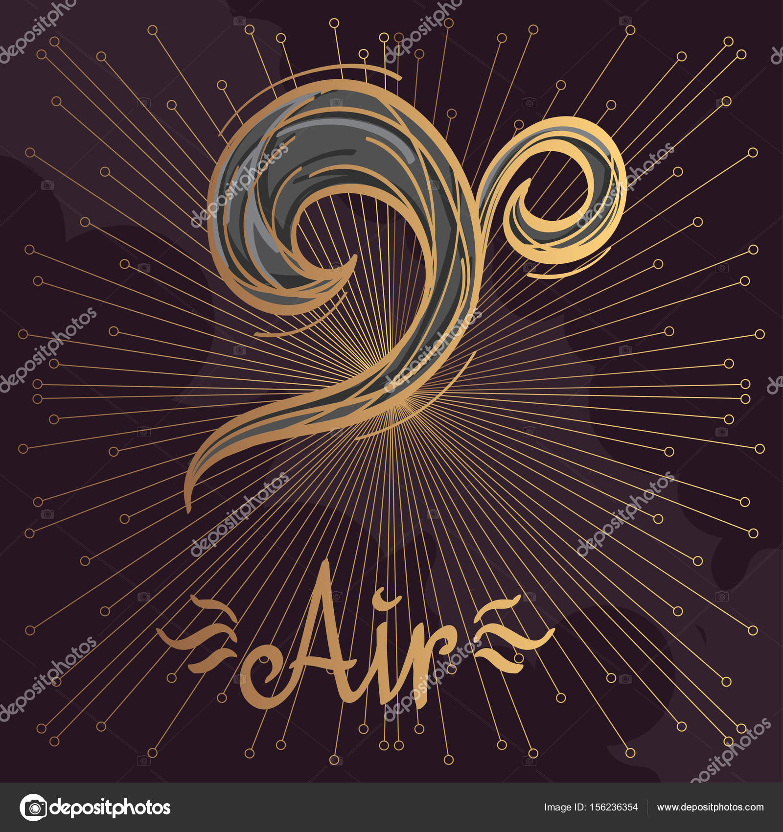 Air element icon Stock Vector Image by ©filkusto #156236354