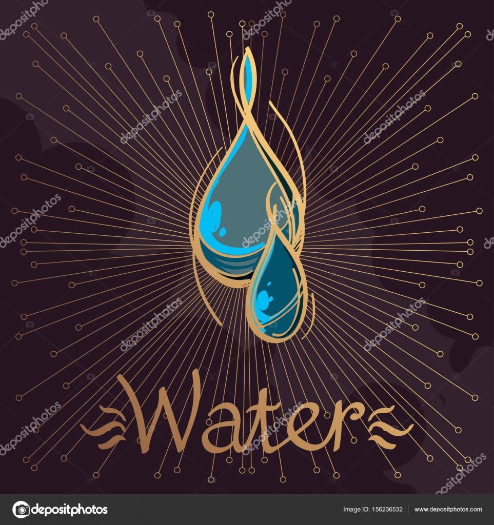 Water element icon Stock Vector by ©filkusto 156236532