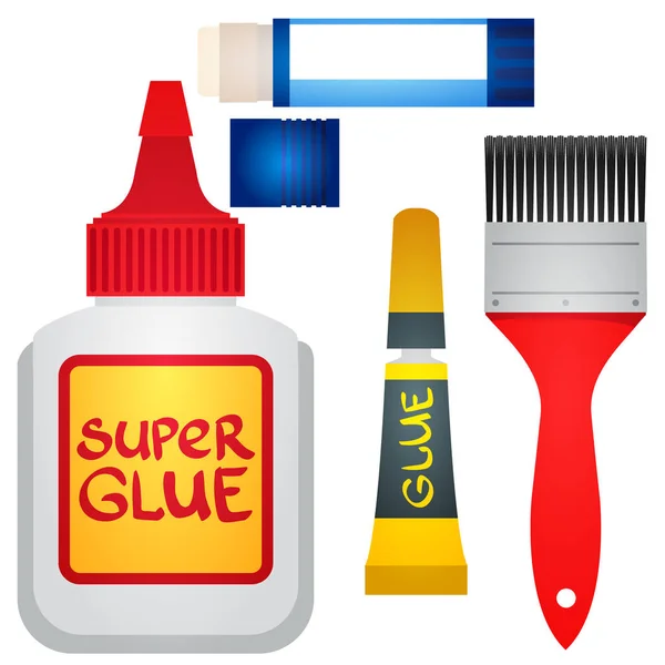 Clipart De Colle Scolaire Bâton De Colle Png, Vecteurs, PSD Et