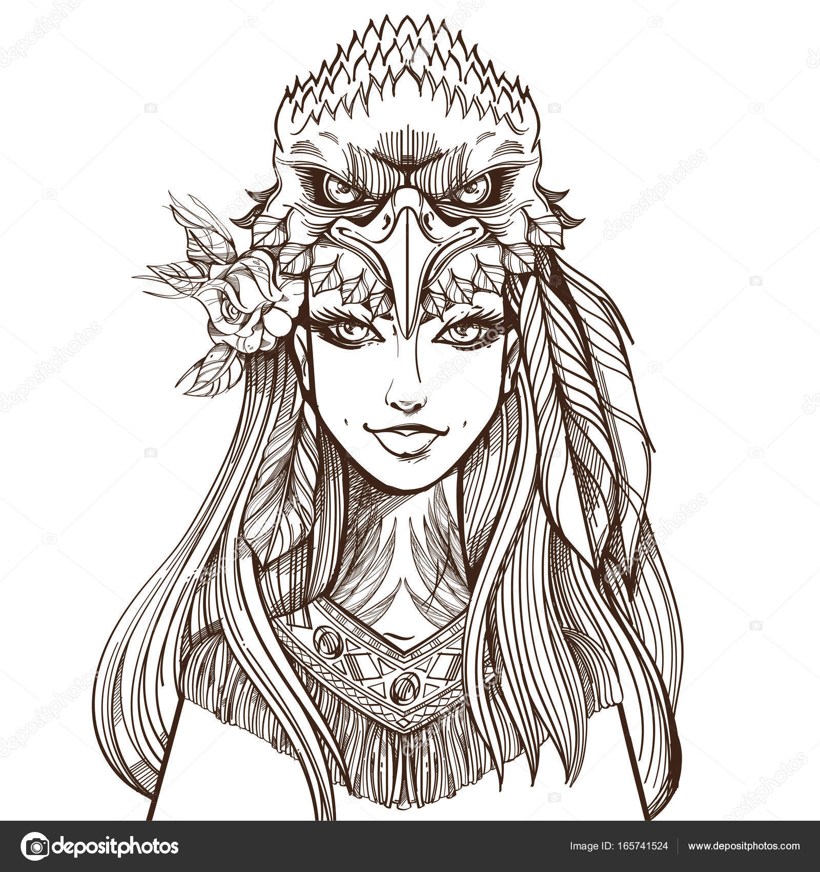 Female Werewolf Sketches Drawings