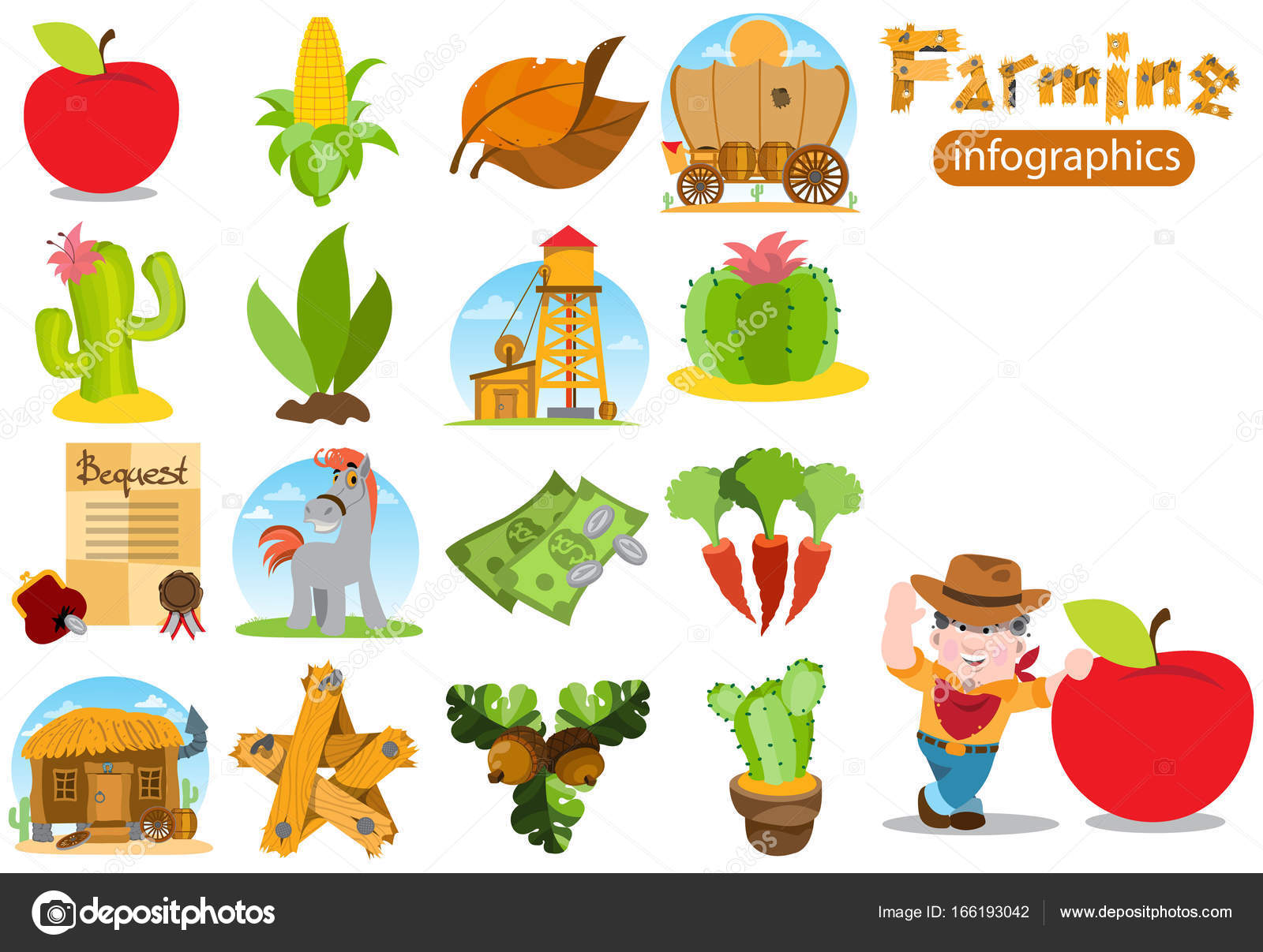 Set of farming infographics Stock Vector Image by ©filkusto #166193042 Set of farming infographics Stock Vector Image by ©filkusto #166193042