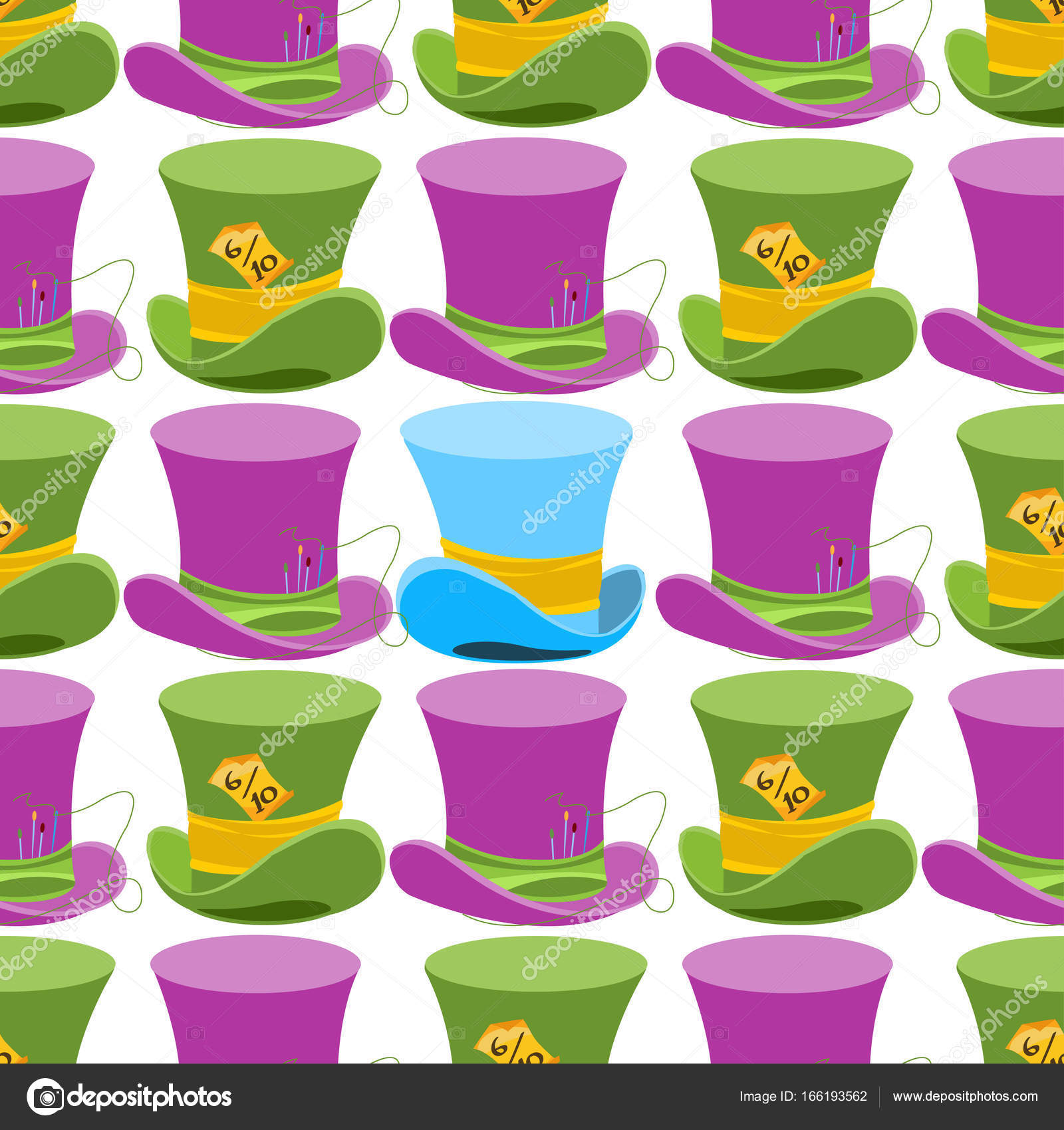 Hatter's Hat Texture Stock Vector Image by ©filkusto #166193562