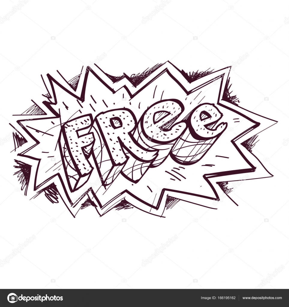 Lettering free hand drawing. Stock Vector Image by ©filkusto #166195162