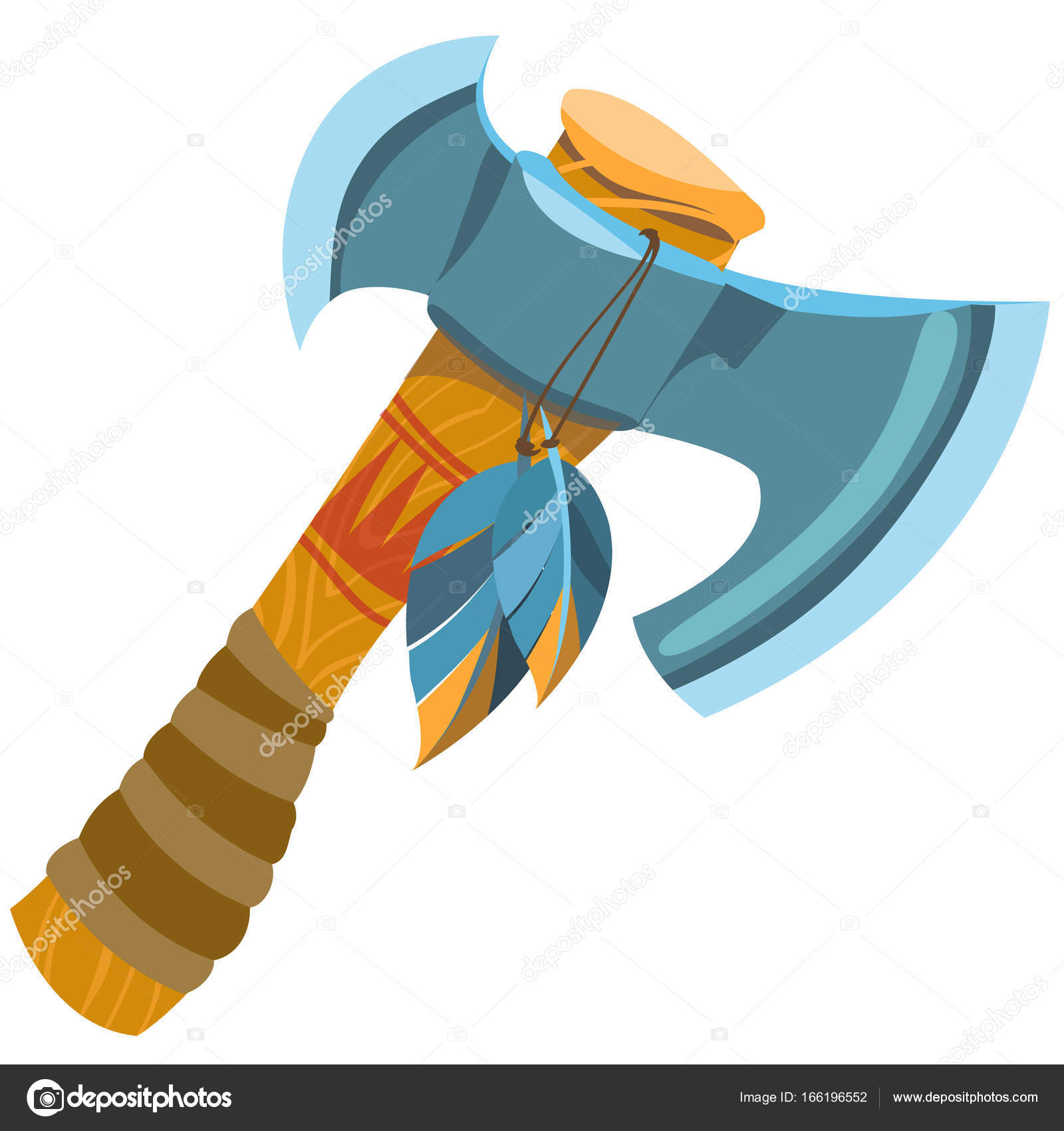 Icono de tomahawk indio Vector de stock por ©filkusto 166196552