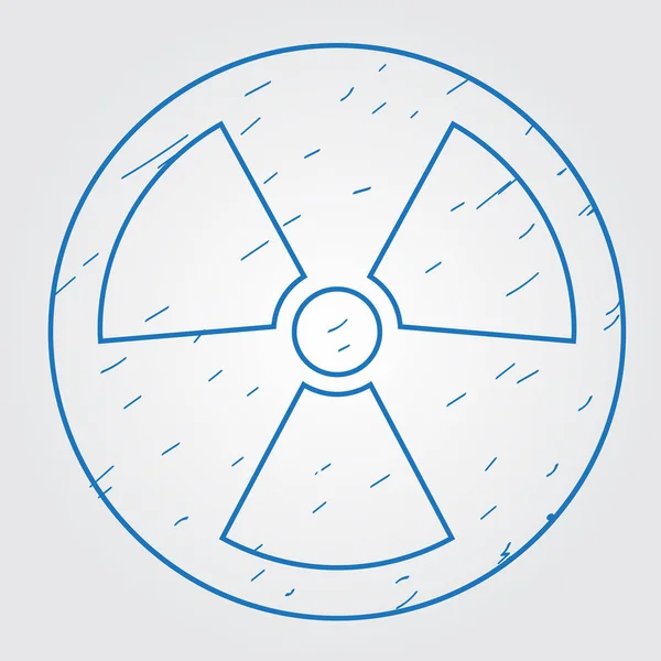 Symbol radiation. illustration Stock Vector Image by ©filkusto #166190696