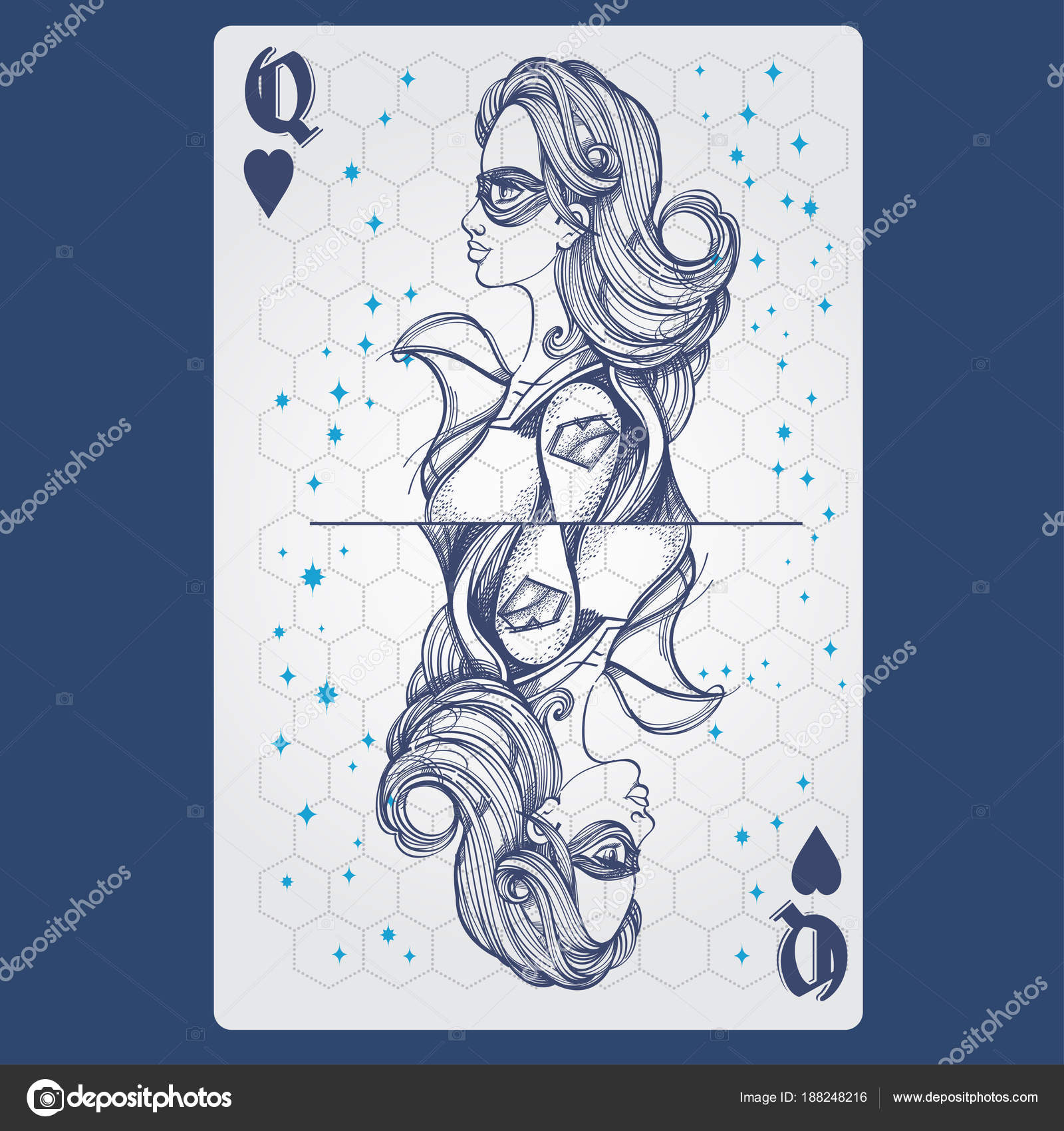 Queen Card Design