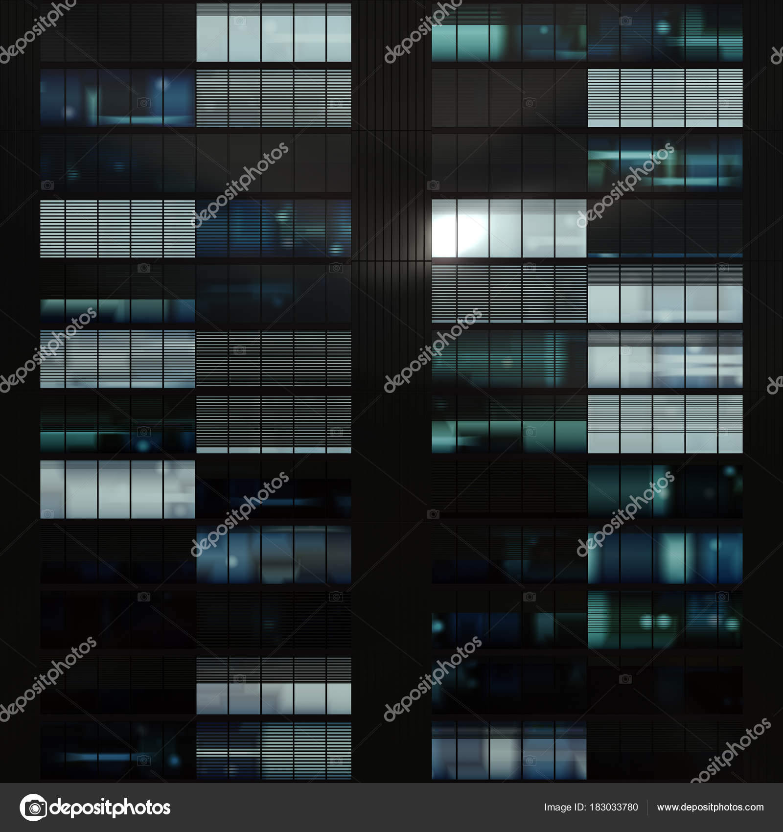 Skyscraper Night Texture