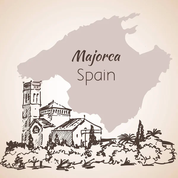 Island majorca map Vector Art Stock Images | Depositphotos