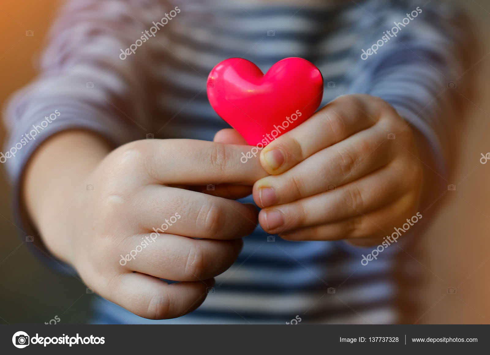 Children Hands Heart