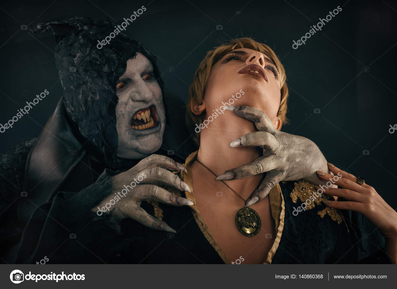 Vampires Biting Necks