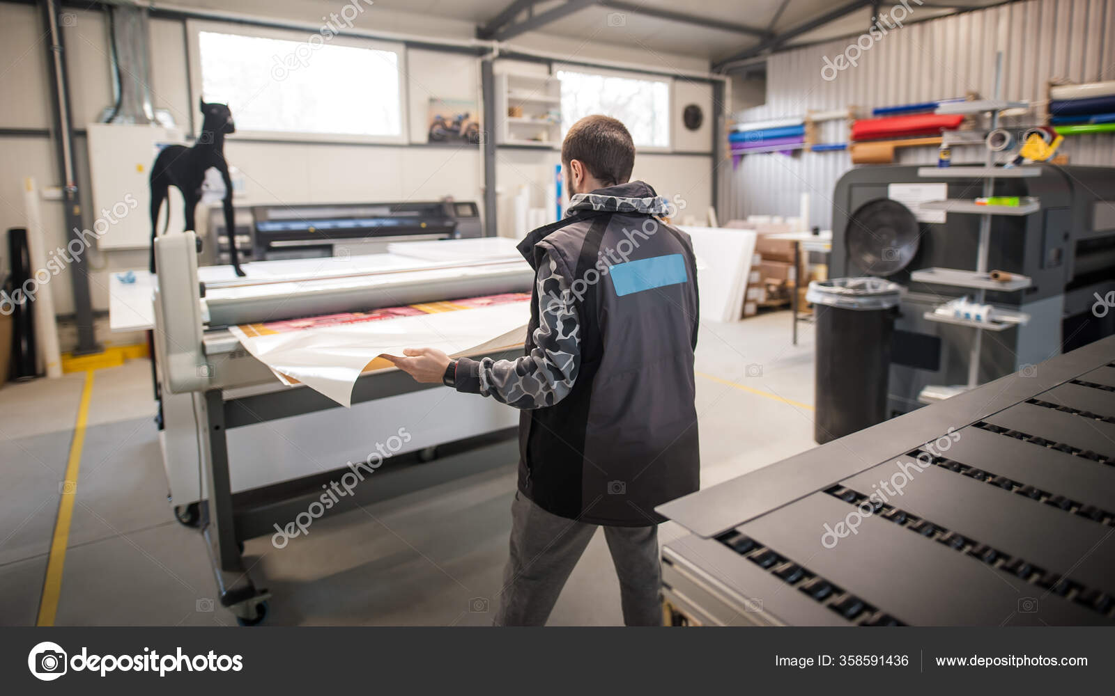 Digital Printing Press Machine