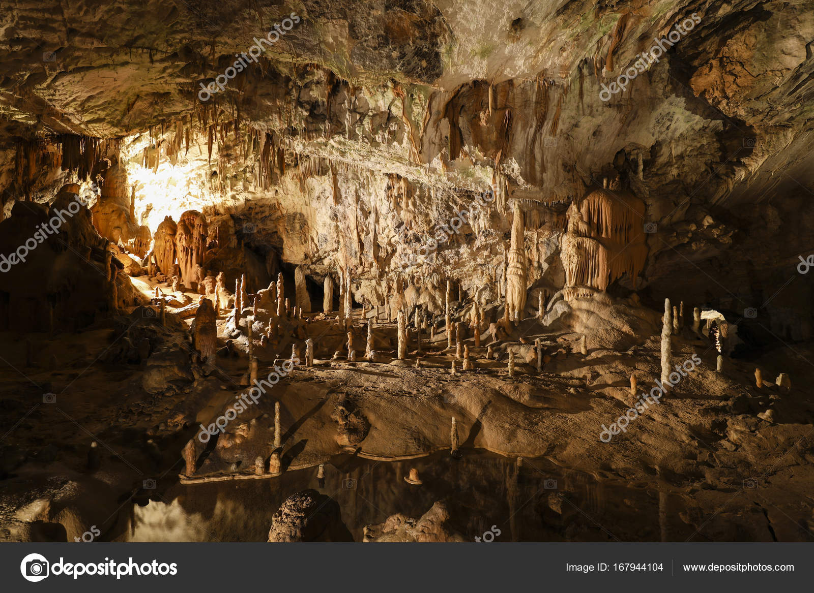 Postojna Cave (Slovenian: Postojnska jama) — Stock Photo © fthuerig ...