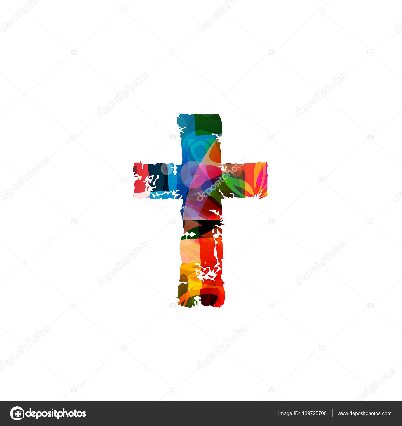 Bright Colorful Wallpapers Cross