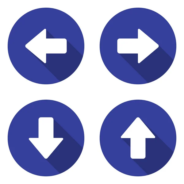 Outlined Icon Right Direction Arrow Parallel Parallel Long Shadows ...