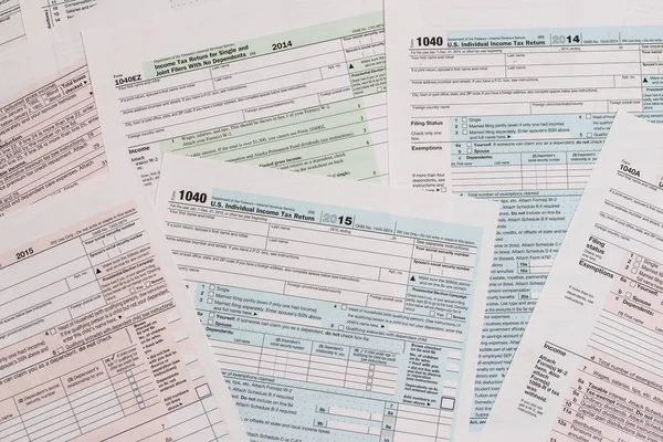Many Different Tax Form — Stock Photo © alfexe #125626408