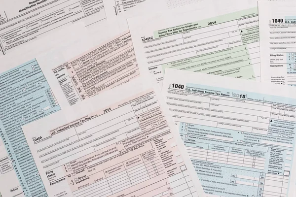 Many Different Tax Form — Stock Photo © alfexe #125626408