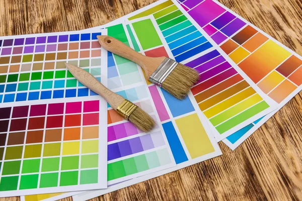 Colorful Paint Color Swatches Stock Photo by ©Laures 1120732