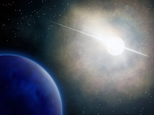 Real Blue Dwarf Star