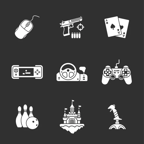 Video game pictogrammen Stock Photos, Royalty Free Video game ...