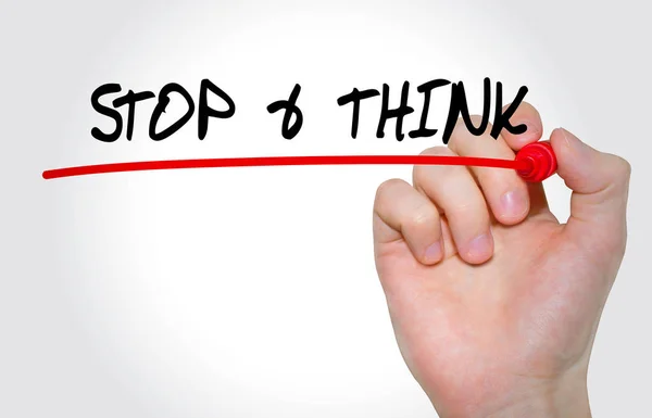 Stop and think Stock Photos, Royalty Free Stop and think Images ...