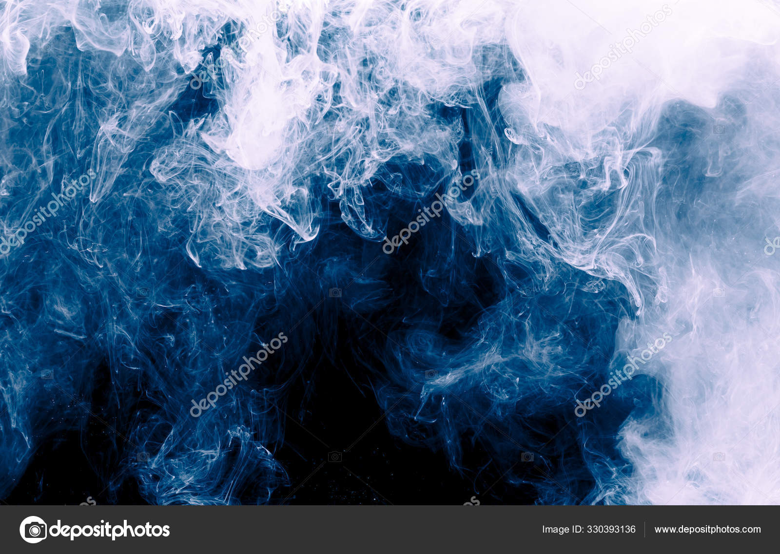 Splash water smoke watercolor abstract backgrpound. Stock Photo by ...