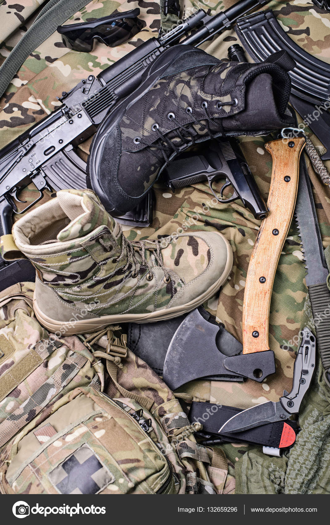 Futuristic Combat Boots