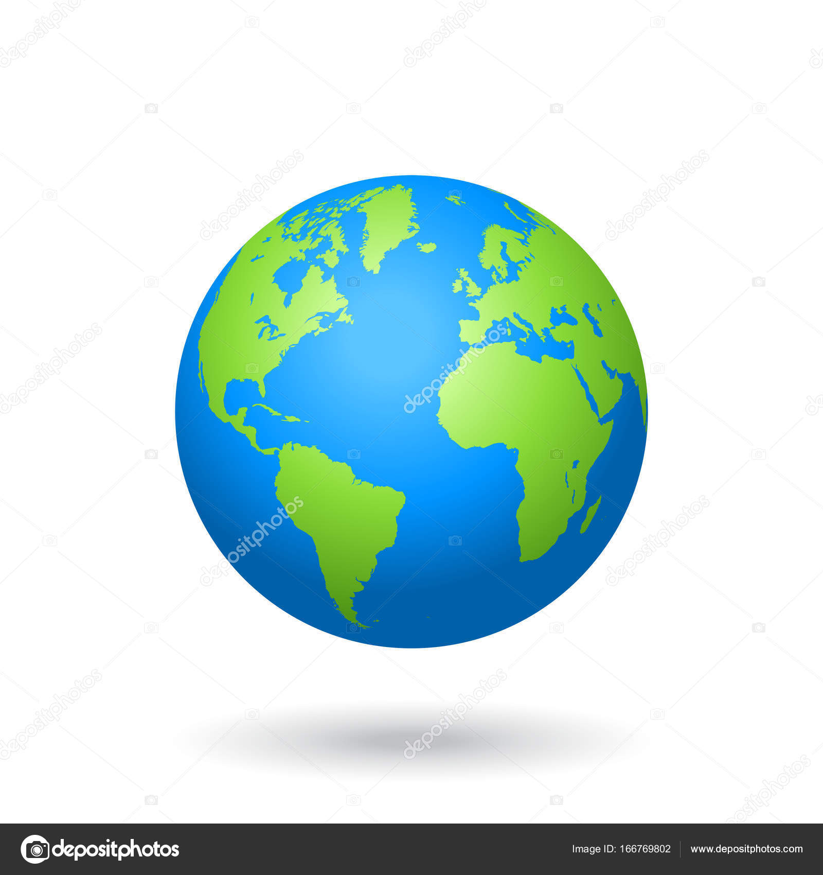 Vector Globe colored world map Stock Vector Image by ©pingebat #166769802 Vector Globe colored world map Stock Vector Image by ©pingebat #166769802
