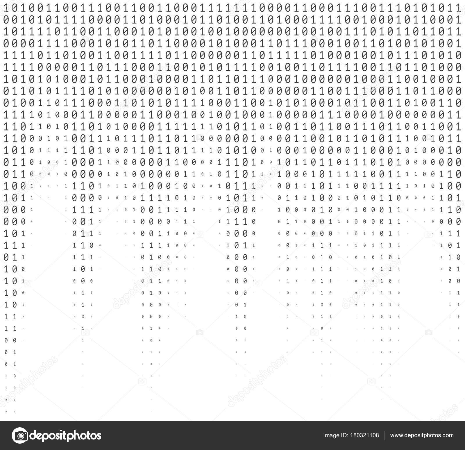 Textura de números binarios Vector de stock #180321108 de ©pingebat