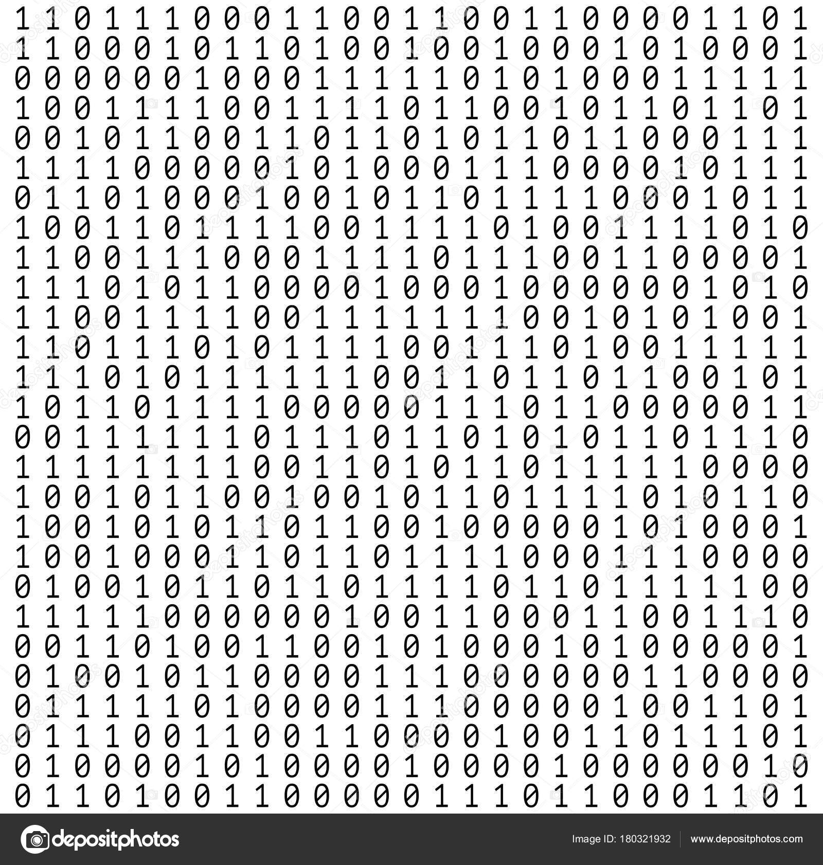 Binary Numbers Texture Stock Vector Image by ©pingebat #180321932