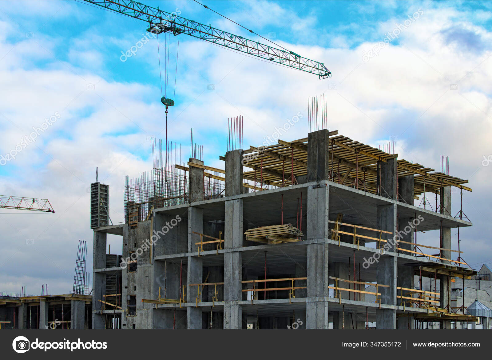 Concrete Building Construction Process