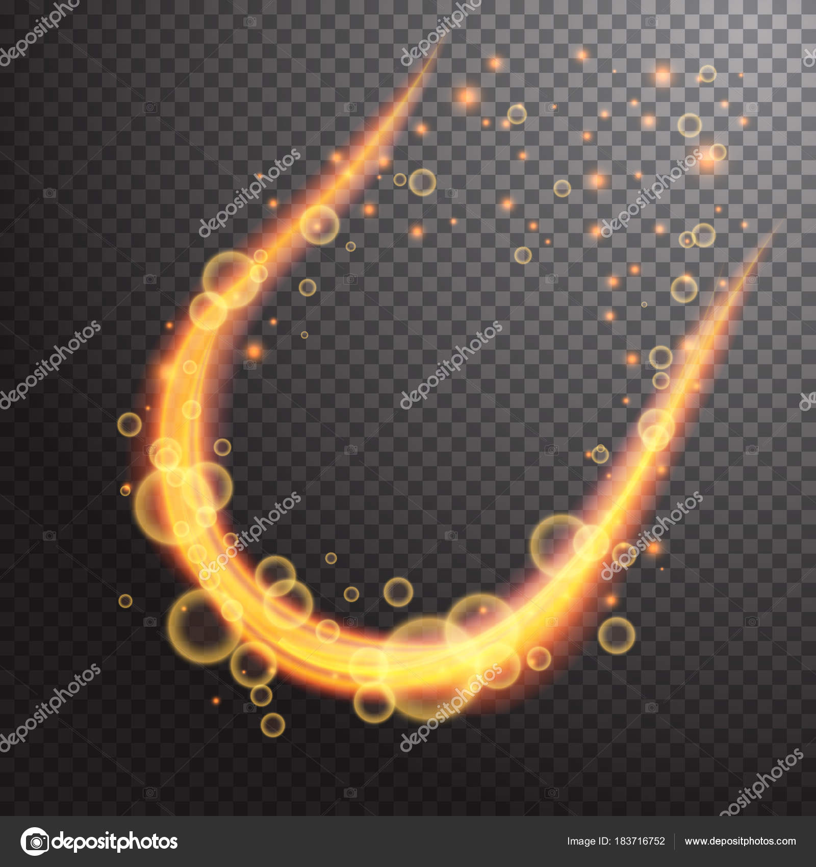Shining light effect design element Stock Vector by ©raftel 183716752