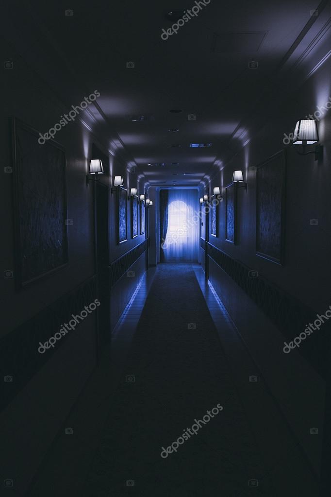 Dark Scary Hallway