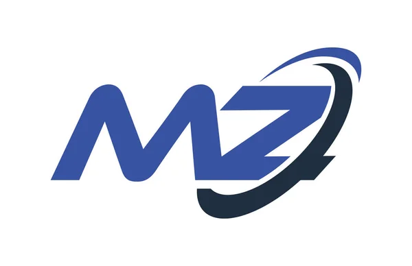 Logotipo De Msz Msz Letter Logo Creative Design Vector Stock Vector