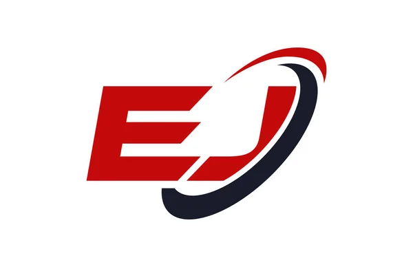 Logo Swoosh Ellipse Green Letter Vector Concept Stock Vector by ...