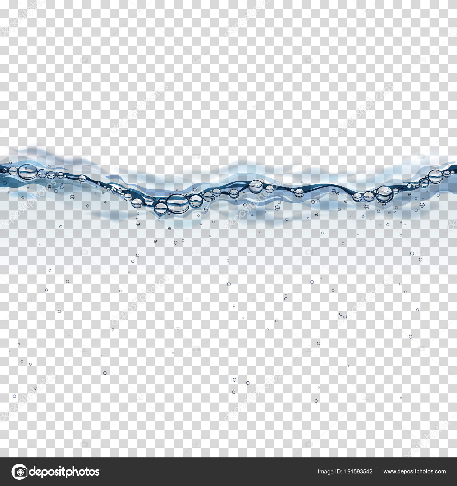Water Splash Isolated Transparent Background Stock Vector Image by ...