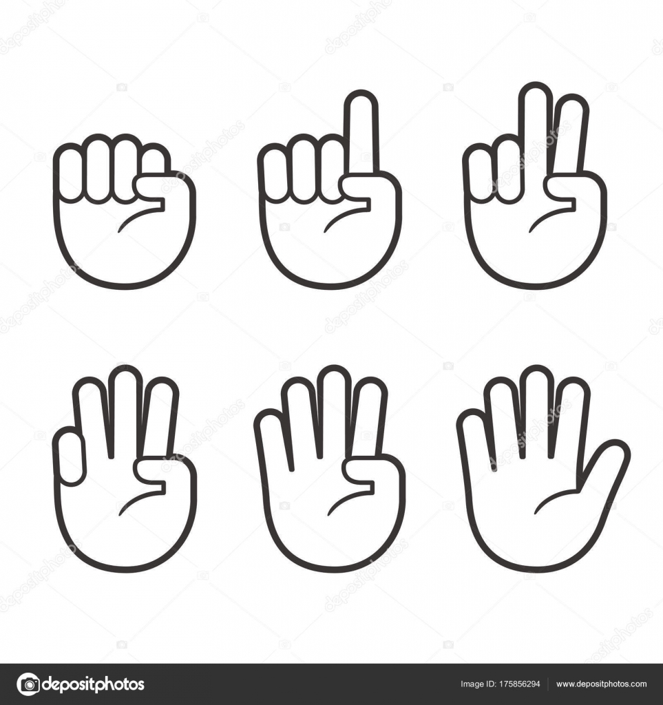 Counting Finger Clipart