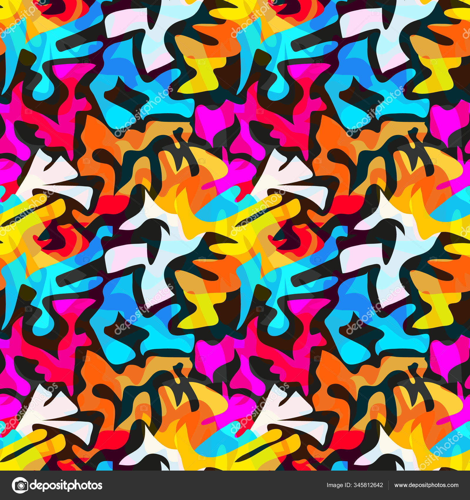 Abstract Graffiti Design